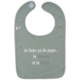 Bavoir à message "Je tiens ça de papa" de BB&Co